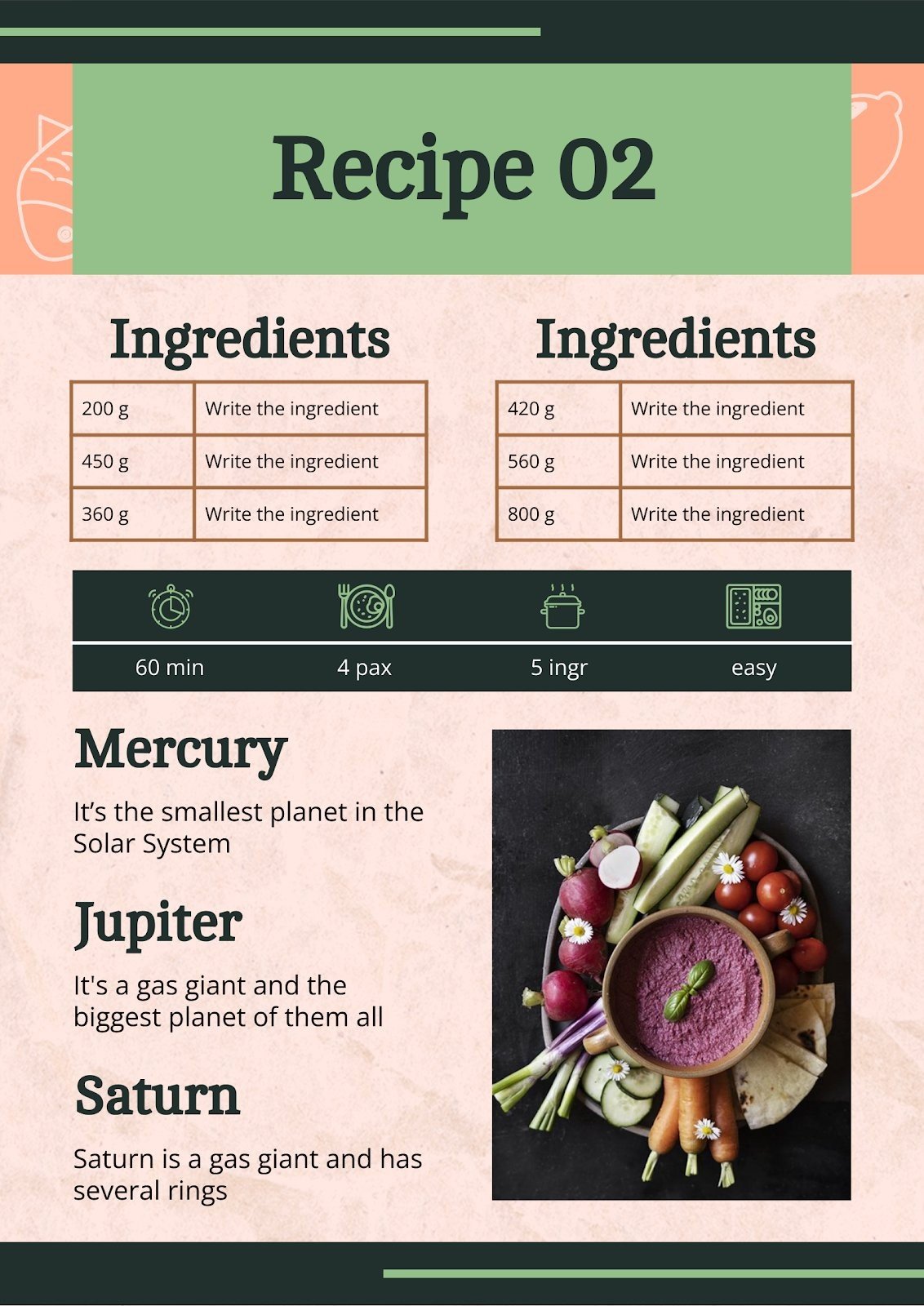 Cookbook Launch Day | Google Slides and PowerPoint