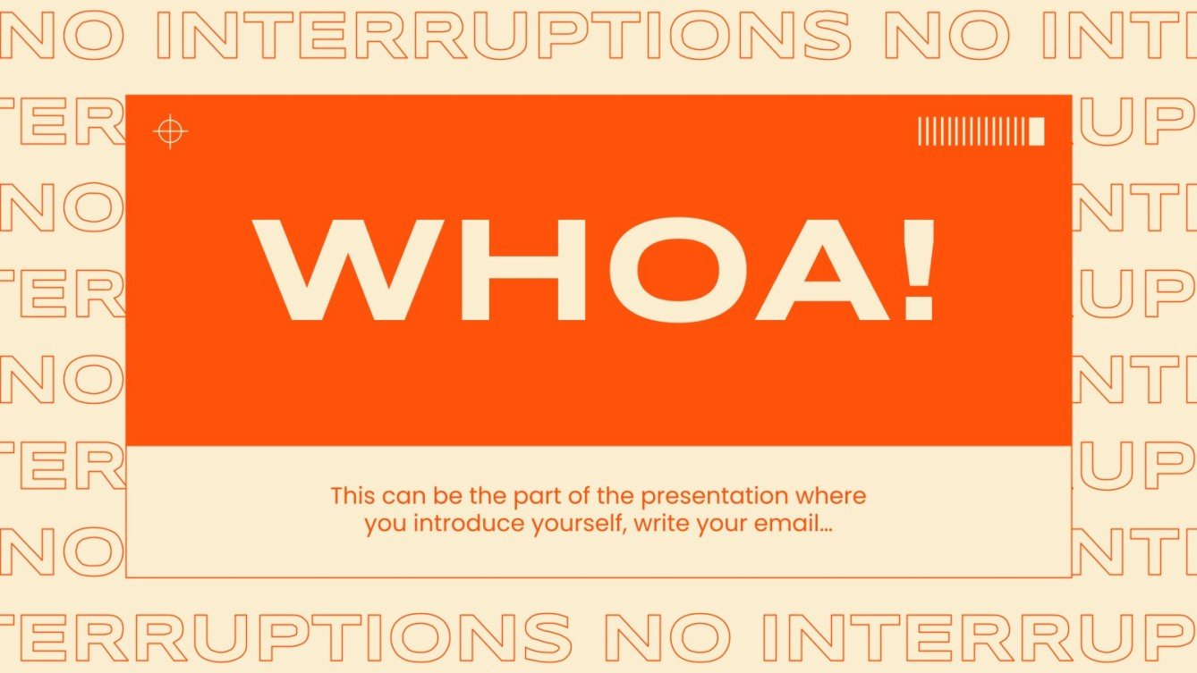 Let's Celebrate No Interruptions Day | Google Slides & PPT