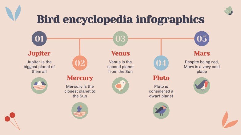 Bird Encyclopedia Infographics | Google Slides & PowerPoint