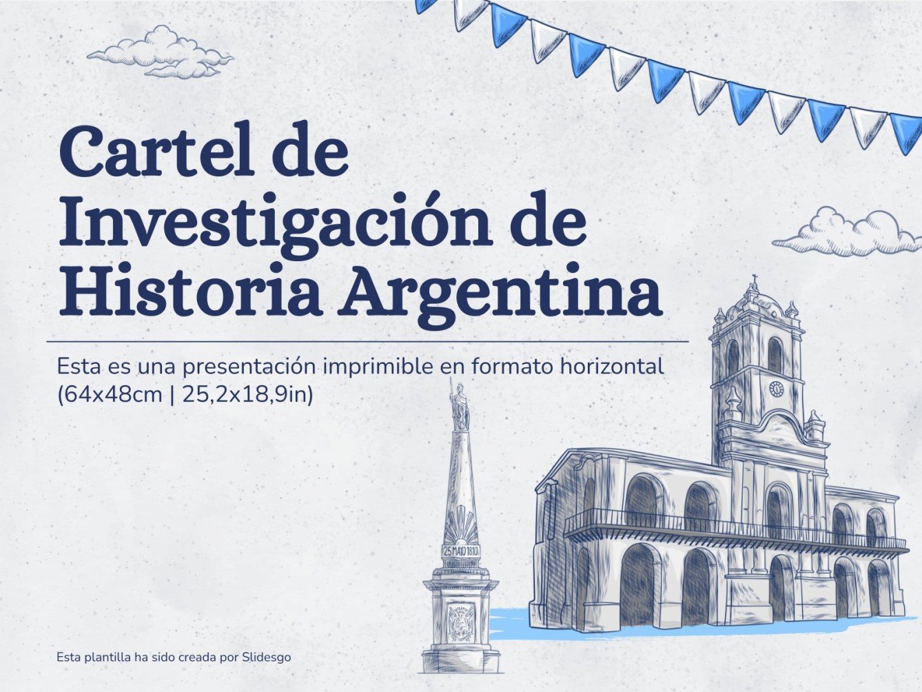 Free templates about Argentina for Google Slides & PowerPoint