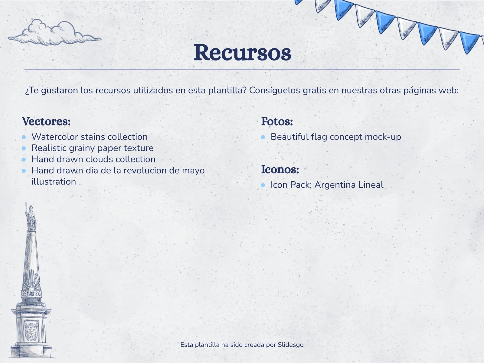 Argentinian History Research Poster | Google Slides