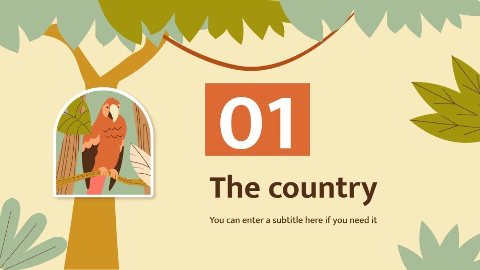 Animals of the Amazon Minitheme | Google Slides & PPT