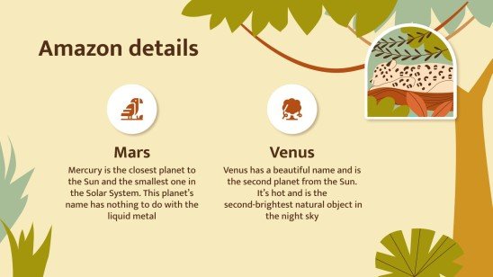 Animals of the Amazon Minitheme | Google Slides & PPT