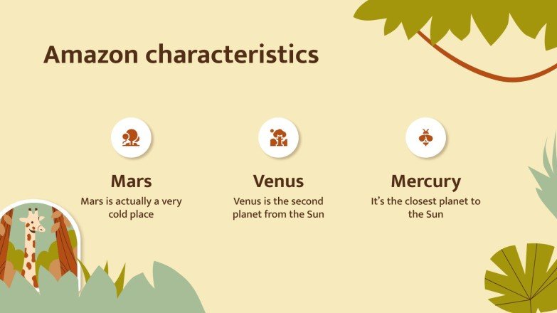 Animals of the Amazon Minitheme | Google Slides & PPT