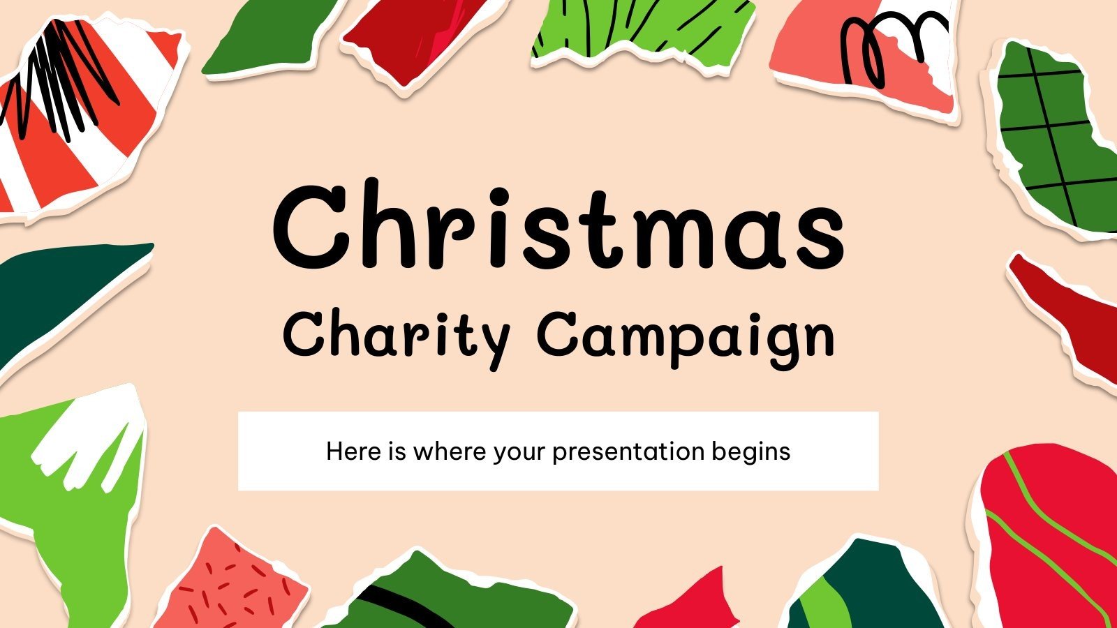Christmas Charity Campaign | Google Slides & PowerPoint