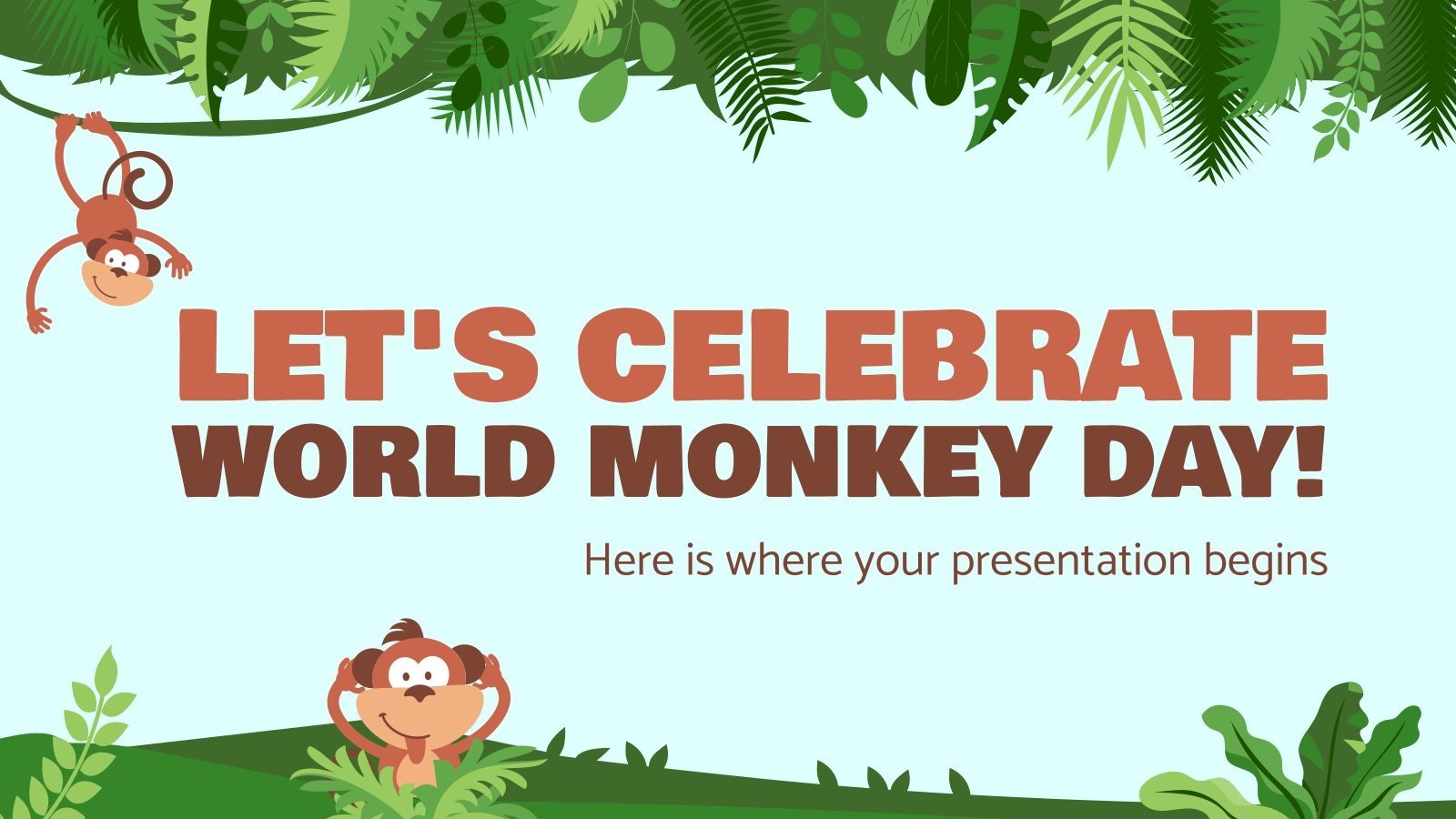 Let's Celebrate World Monkey Day!