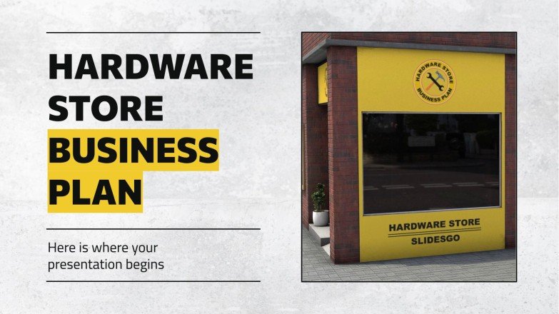 Hardware store business plan | Google Slides & PowerPoint