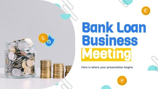 Bank Loan Business Meeting | Google Slides & PowerPoint