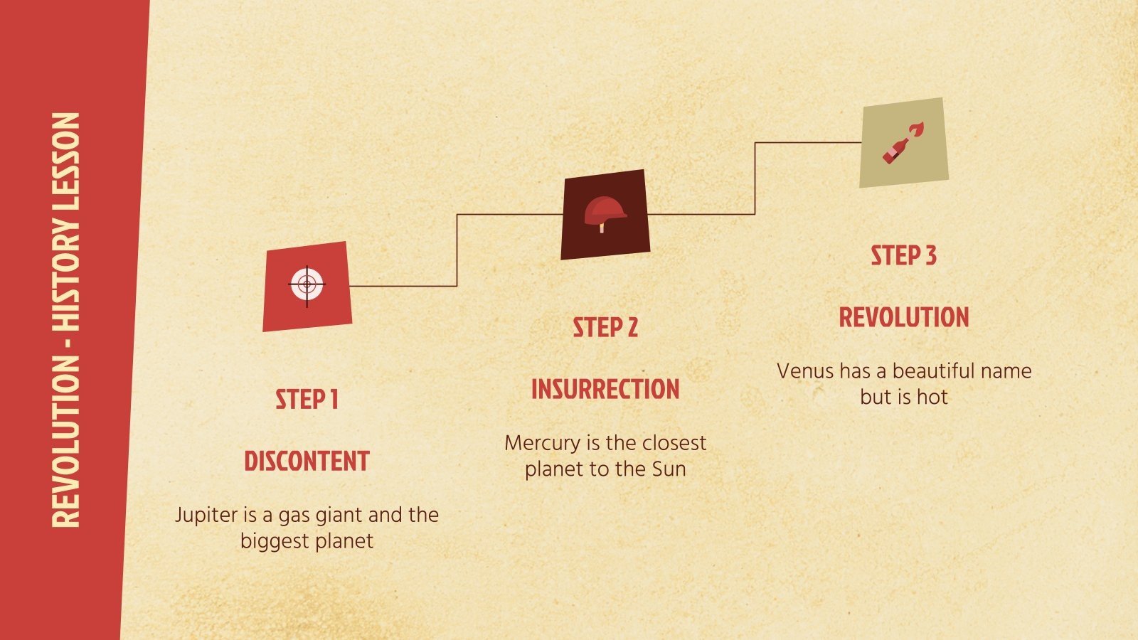 Revolution - Geschichtsunterricht Infografiken