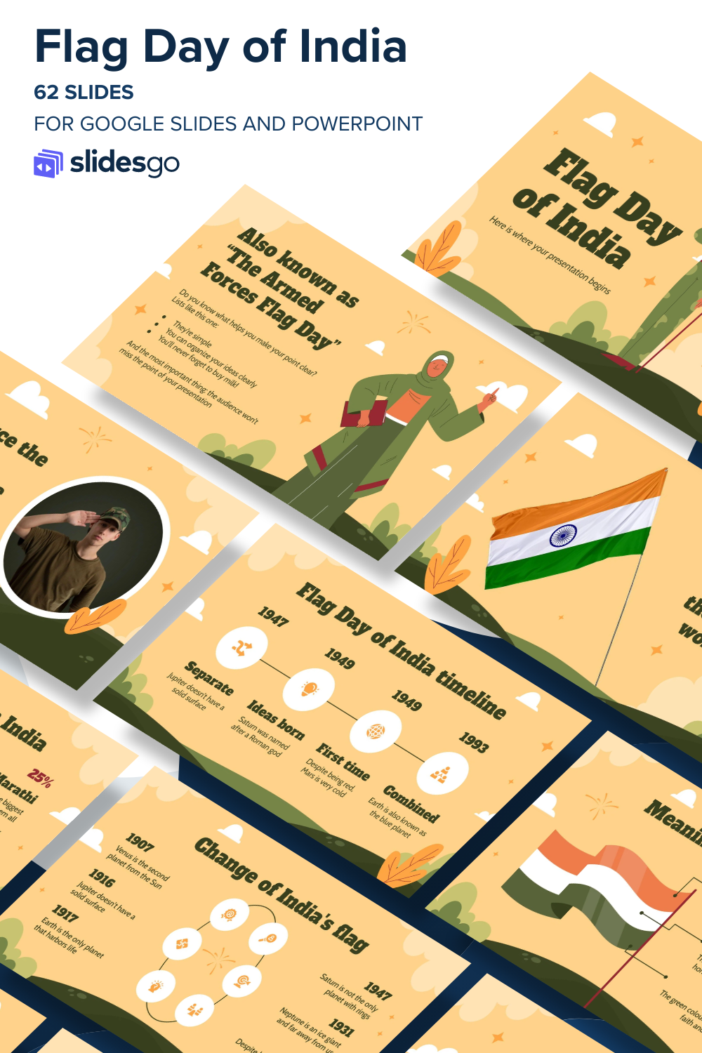 Flag Day of India | Google Slides & PPT
