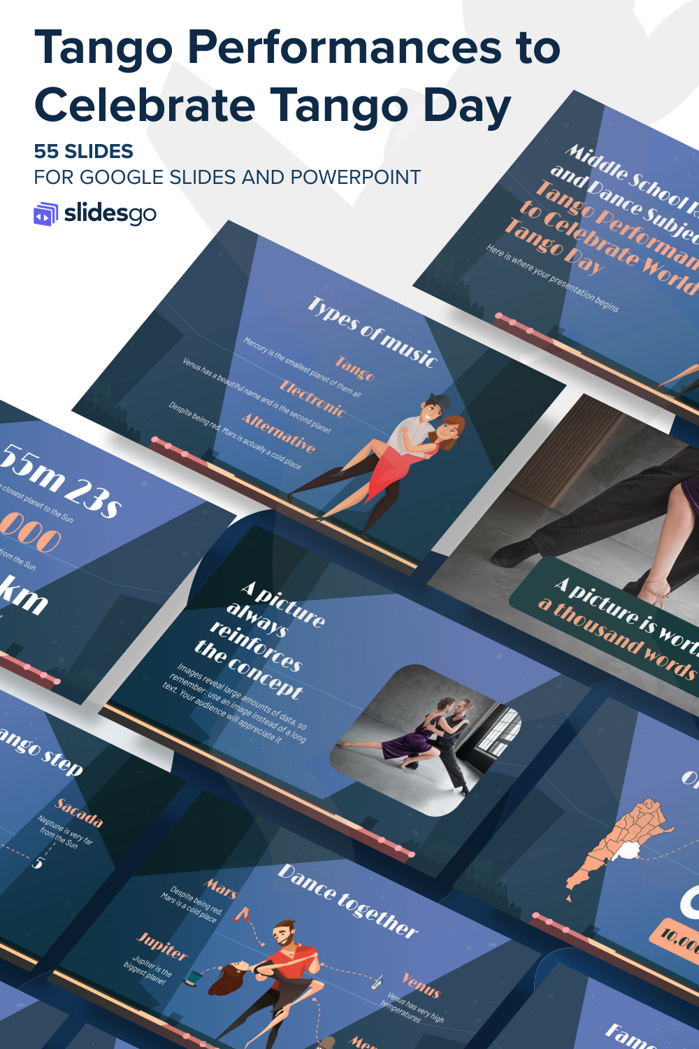 Tango Dance Workshop | Google Slides & PowerPoint