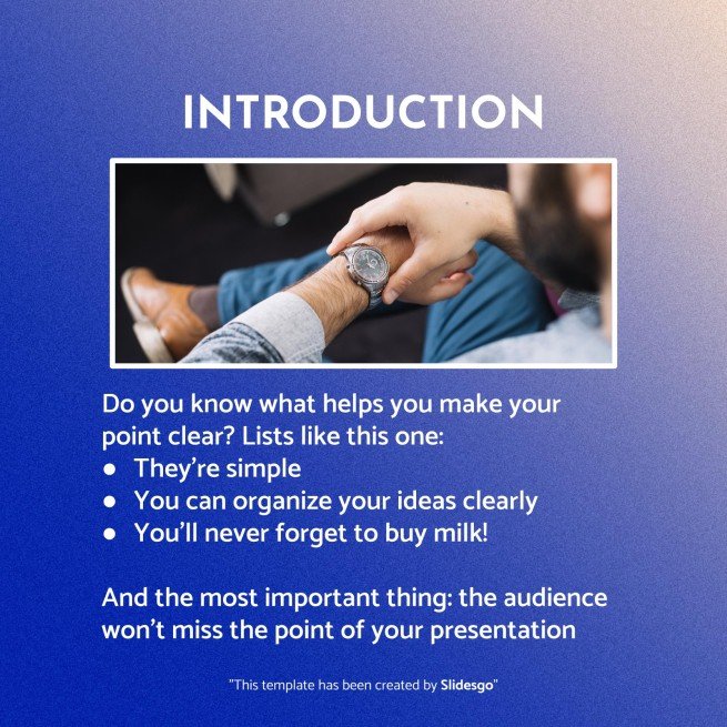 Time Management Square IG Posts | Google Slides & PPT