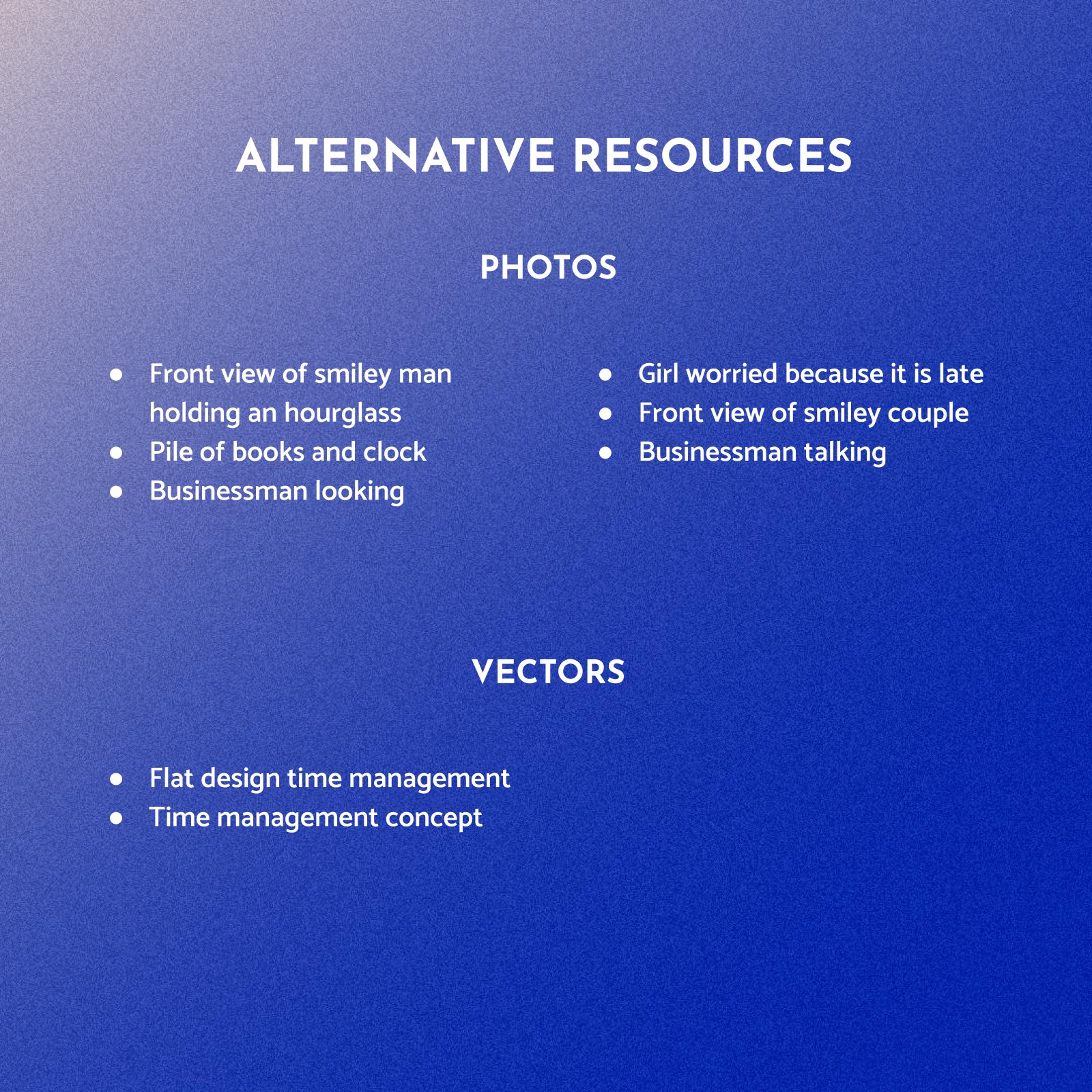 Time Management Square IG Posts | Google Slides & PPT