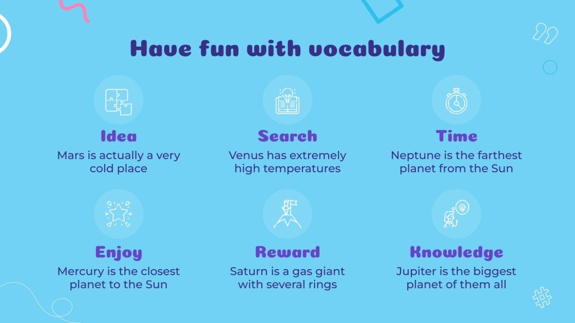 Middle School Activities to Promote Dialogue | Google Slides