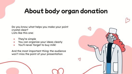 Body Organ Donation Breakthrough | Google Slides & PPT