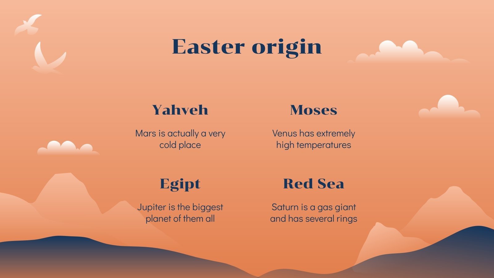 Religion Subject for High School: Resurrection Sunday