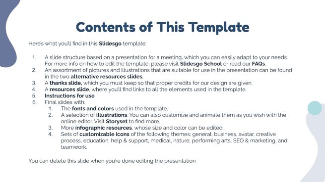 Conference Planning Meeting Google Slides & PPT template