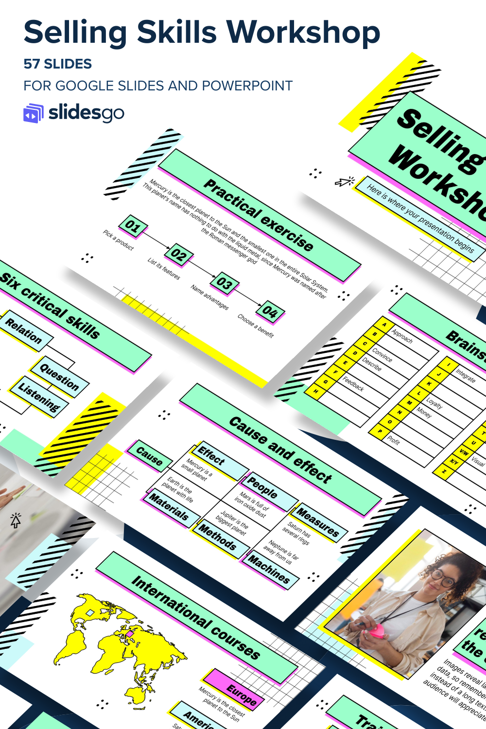 Selling Skills Workshop | Google Slides & PowerPoint