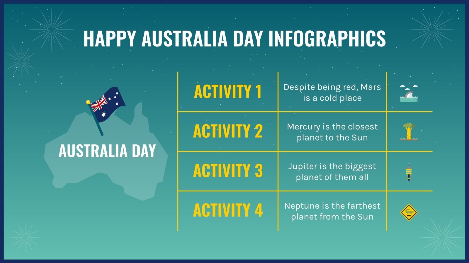 Happy Australia Day Infographics | Google Slides & PPT