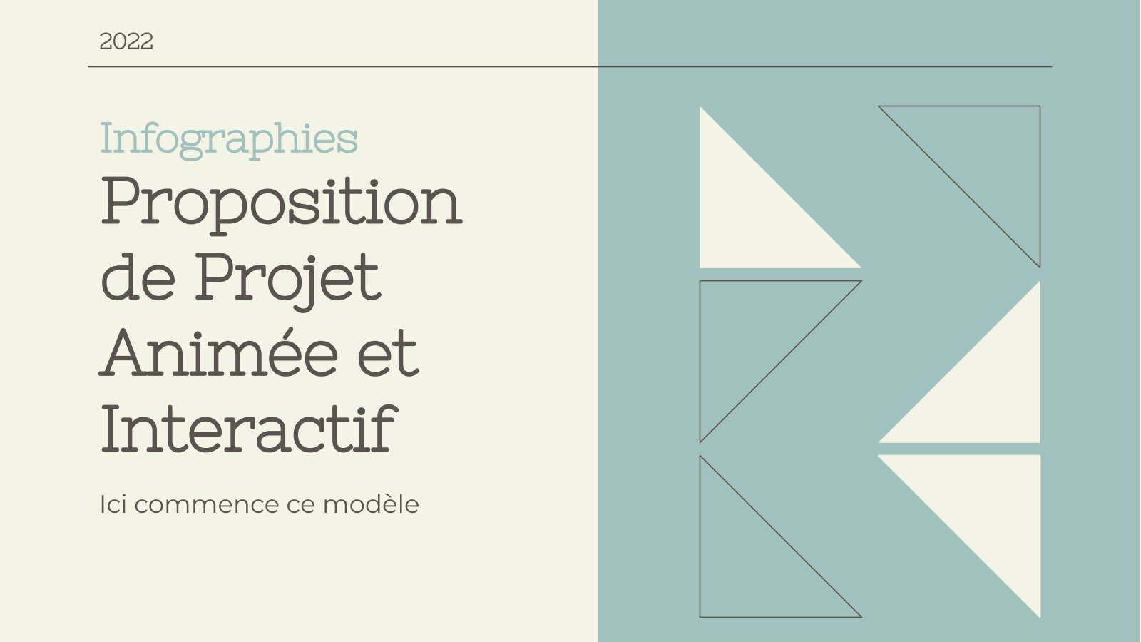 Animated & Interactive Project Proposal Infographics