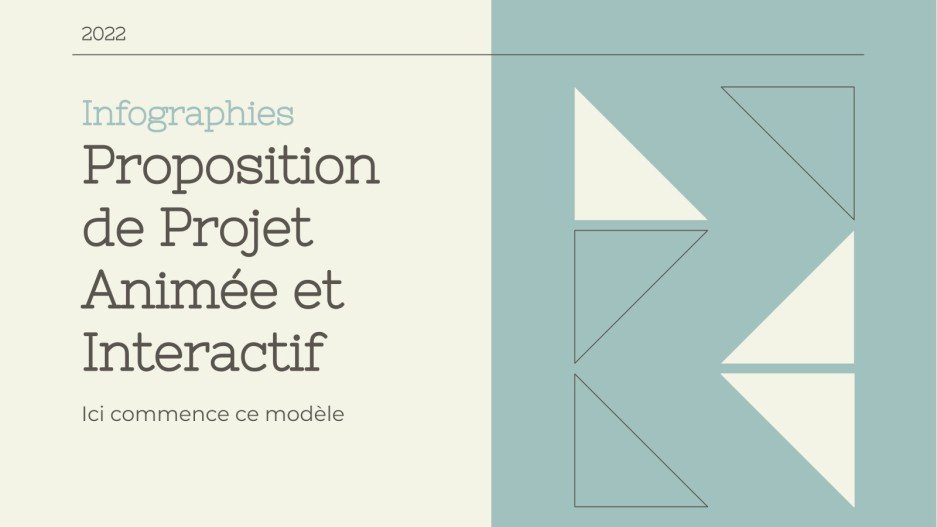 Animated & Interactive Project Proposal Infographics