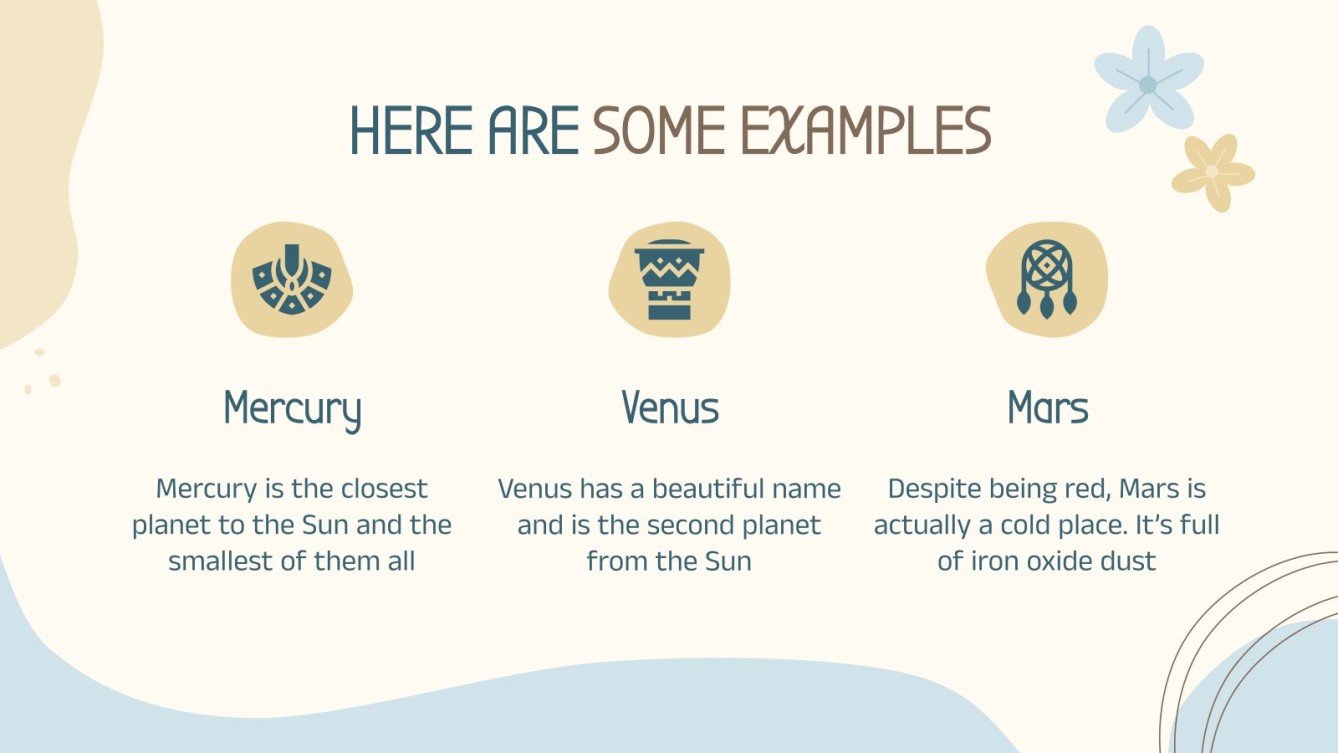 Leafy Pastel Boho Style Workshop | Google Slides & PPT