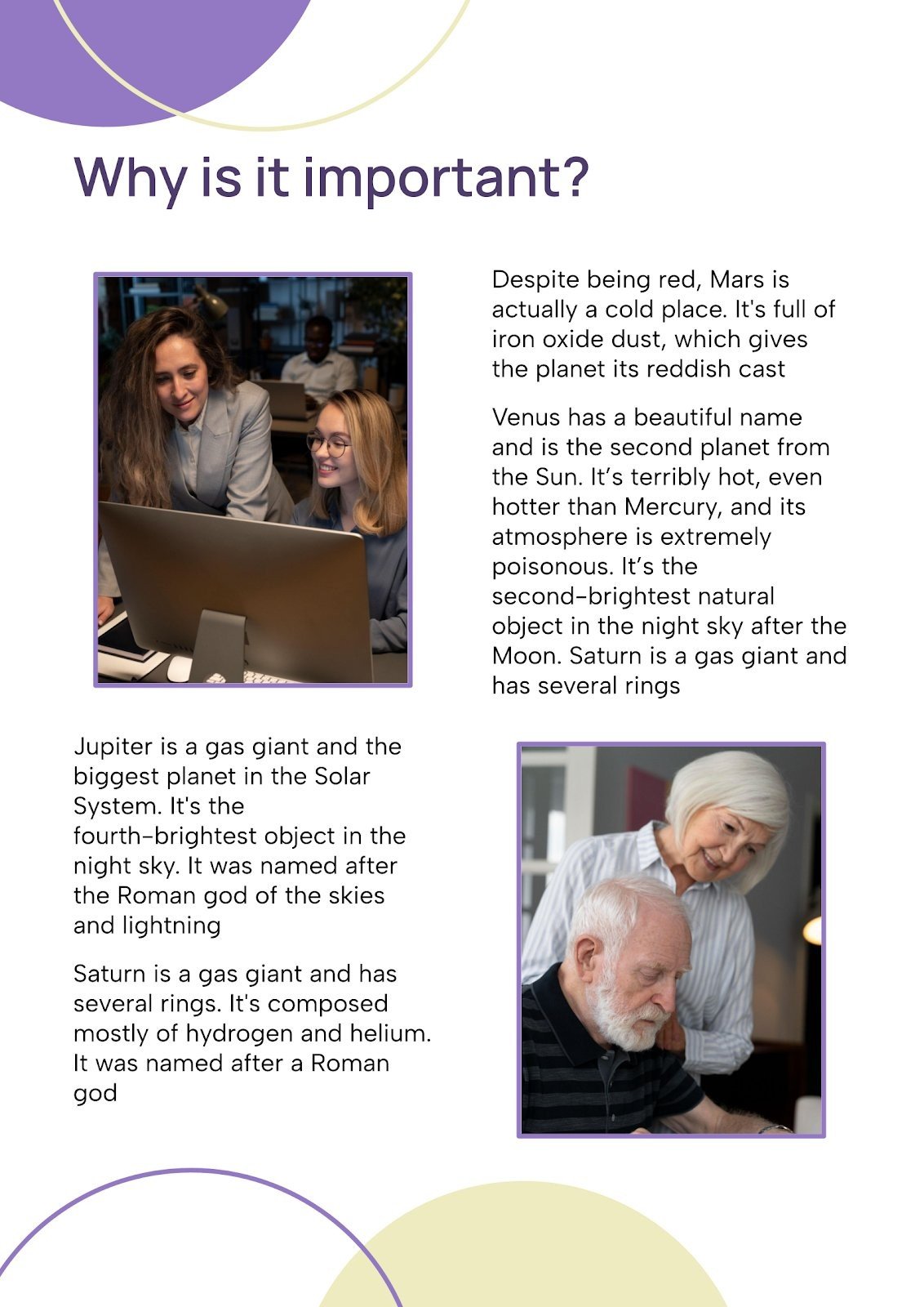 Basic elegant duotone style ethics and values booklet