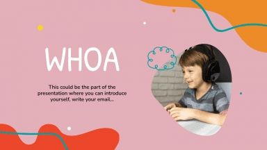 Virtual Classroom Meetings Google Slides and PowerPoint