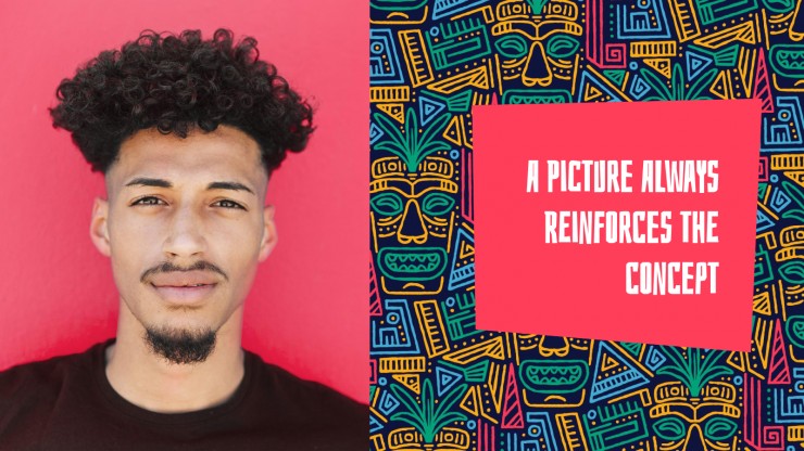 Ethnic Pattern Google Slides theme & PowerPoint template