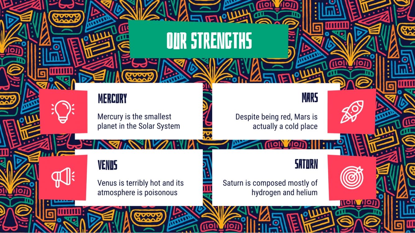 Ethnic Pattern Google Slides theme & PowerPoint template