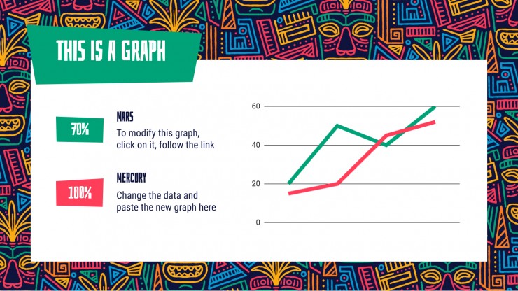 Ethnic Pattern Google Slides theme & PowerPoint template