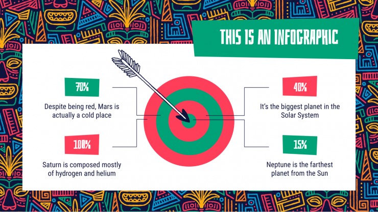 Ethnic Pattern Google Slides theme & PowerPoint template