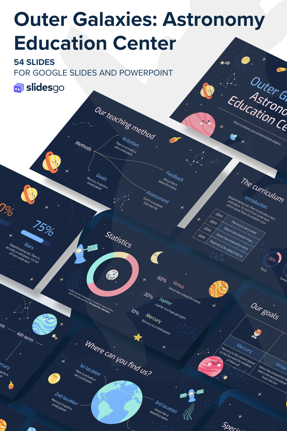 Outer Galaxies: Astronomy Education Center | Google Slides