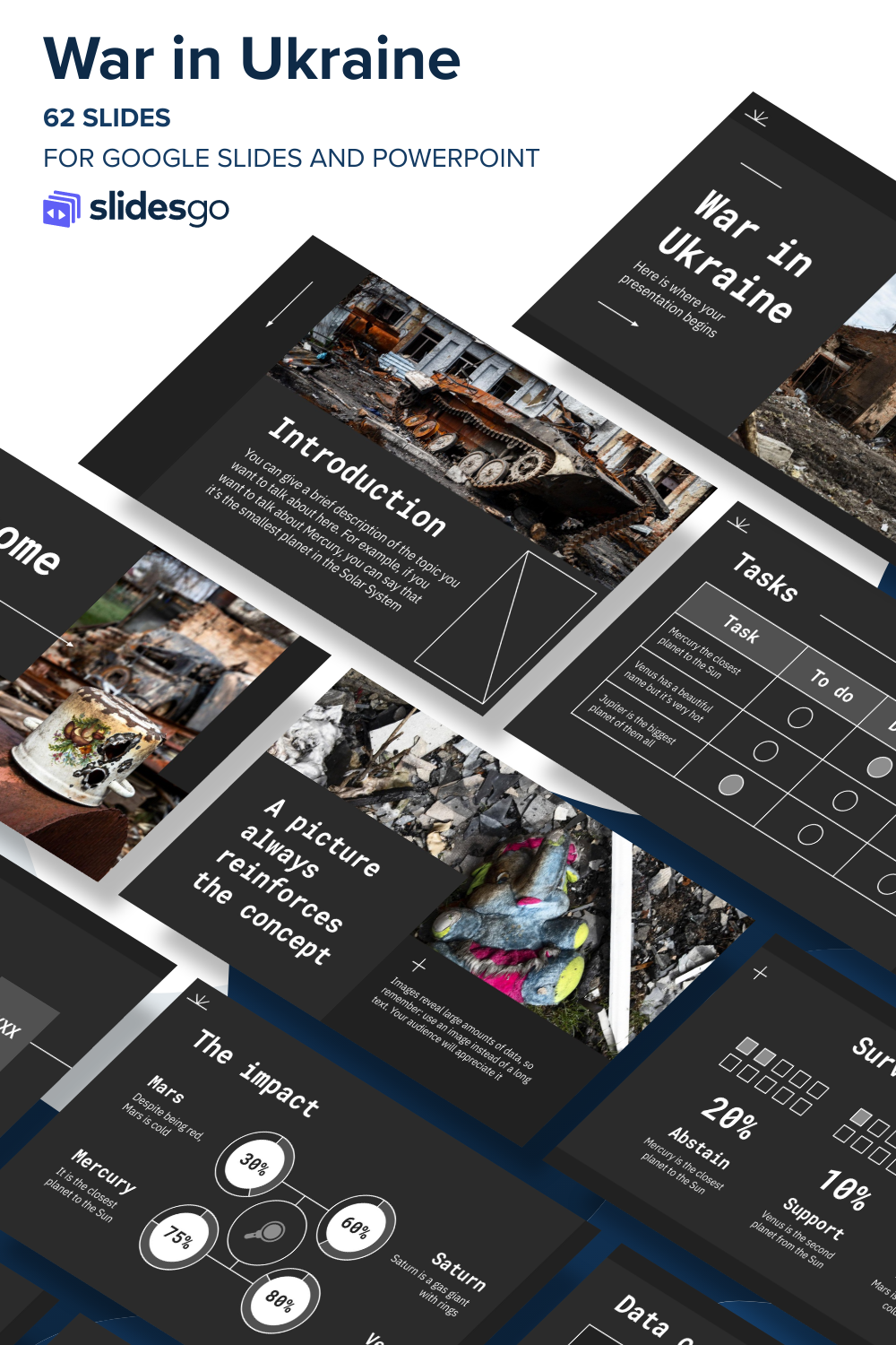 War in Ukraine | Google Slides & PowerPoint