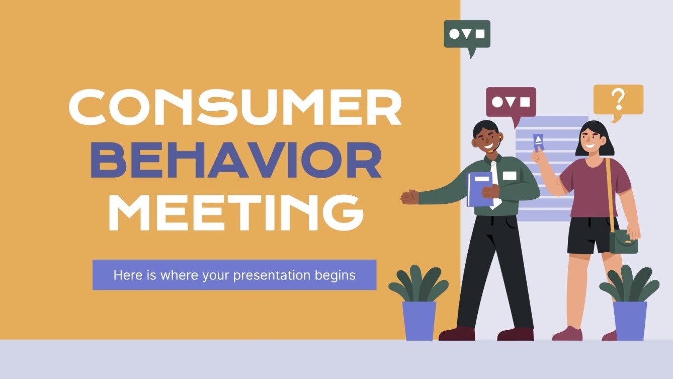 Consumer Behavior Meeting | Google Slides & PowerPoint