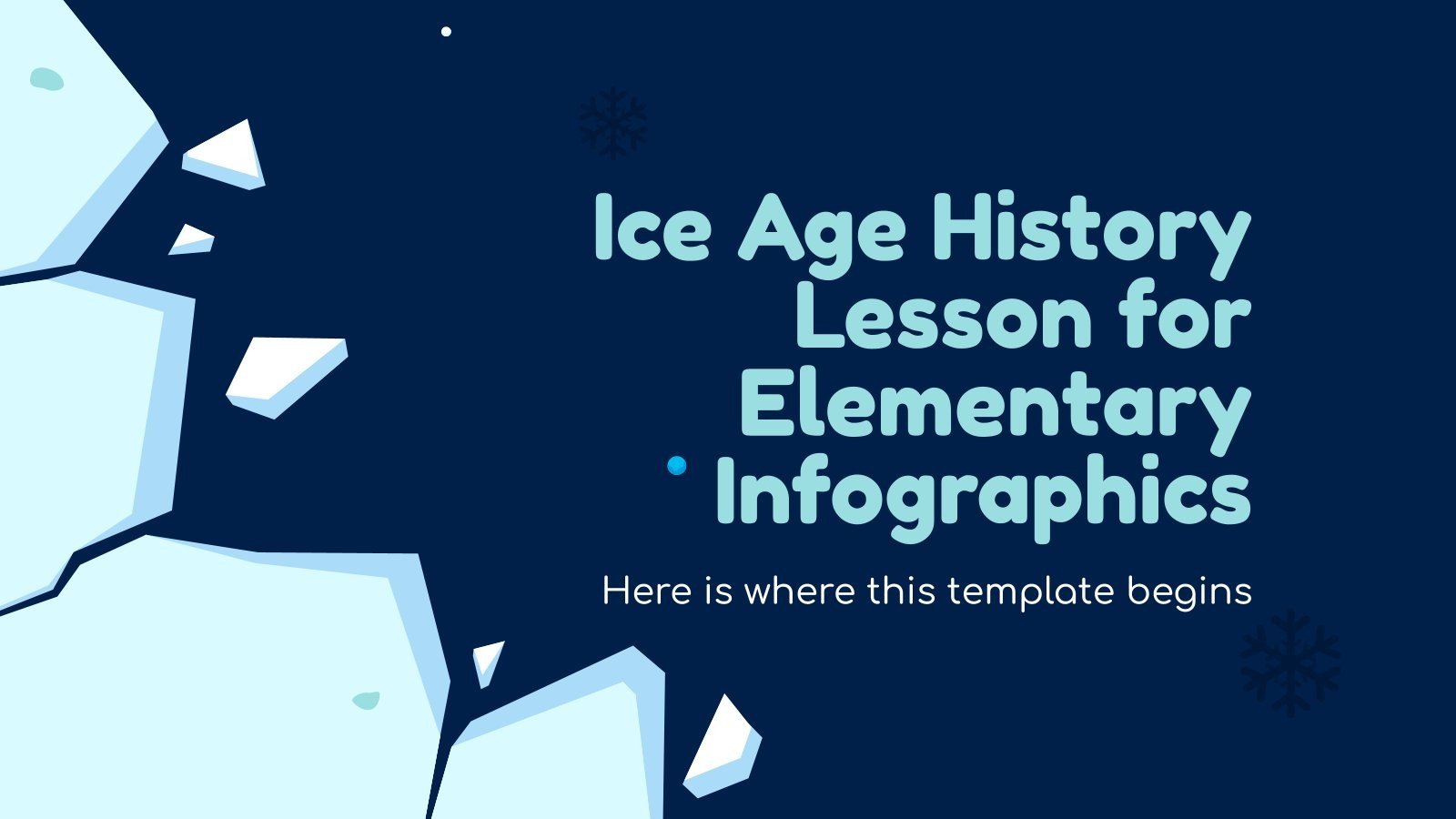 Free templates about ice for Google Slides & PowerPoint