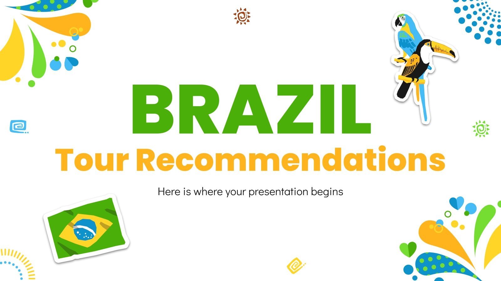 Free templates about Brazil for Google Slides and PowerPoint
