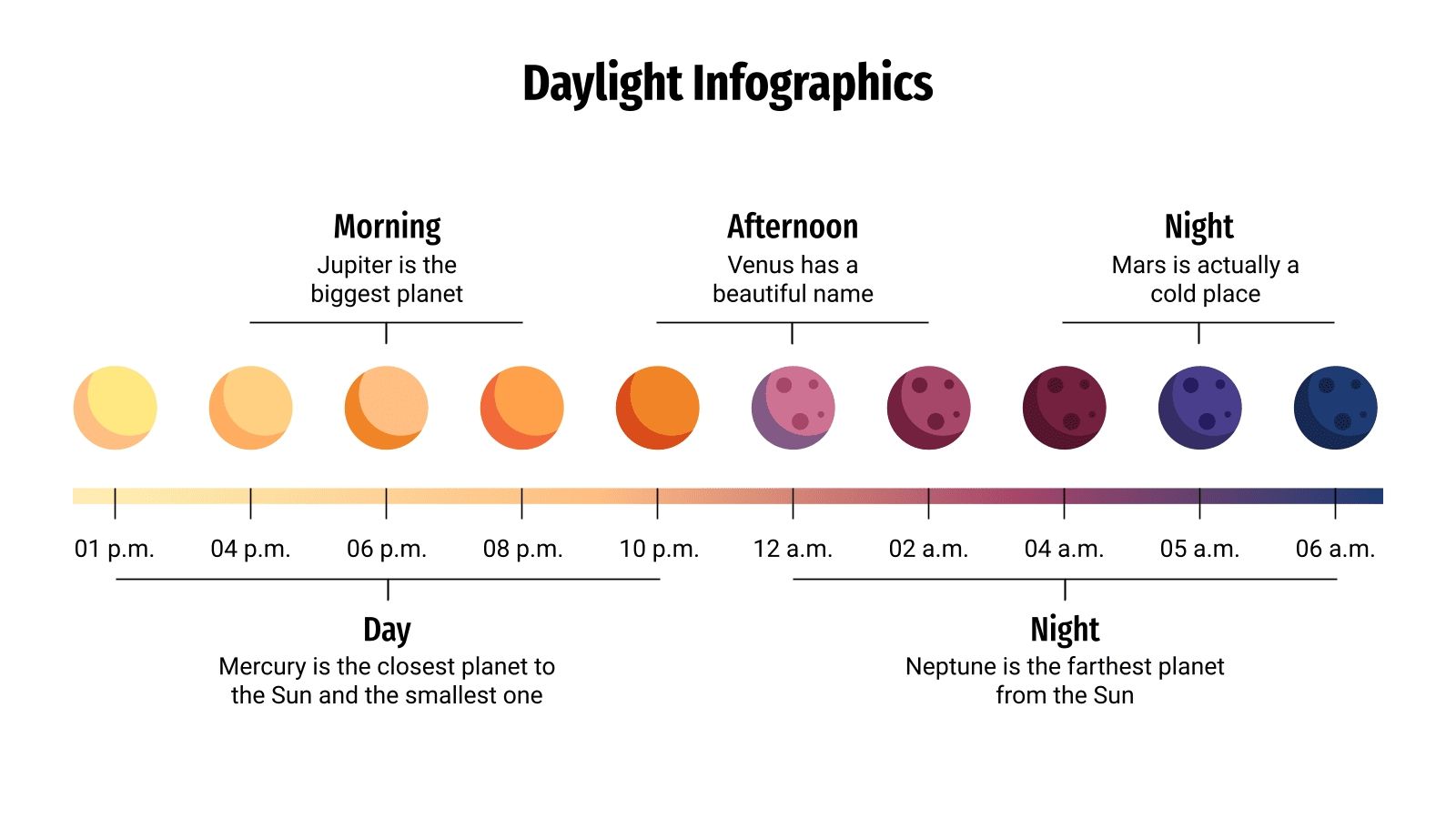Daylight Infographics for Google Slides and PowerPoint