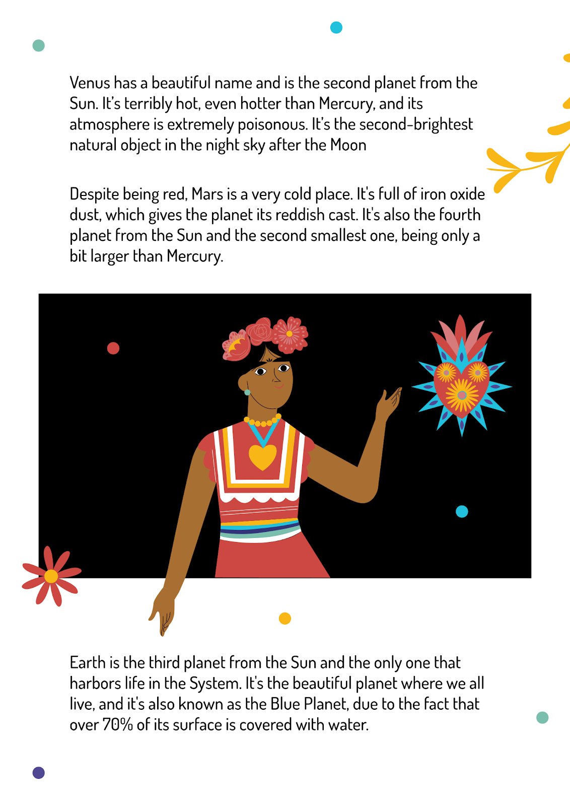 아티스트 Frida Kahlo 스토리북 | Google Slides & PPT