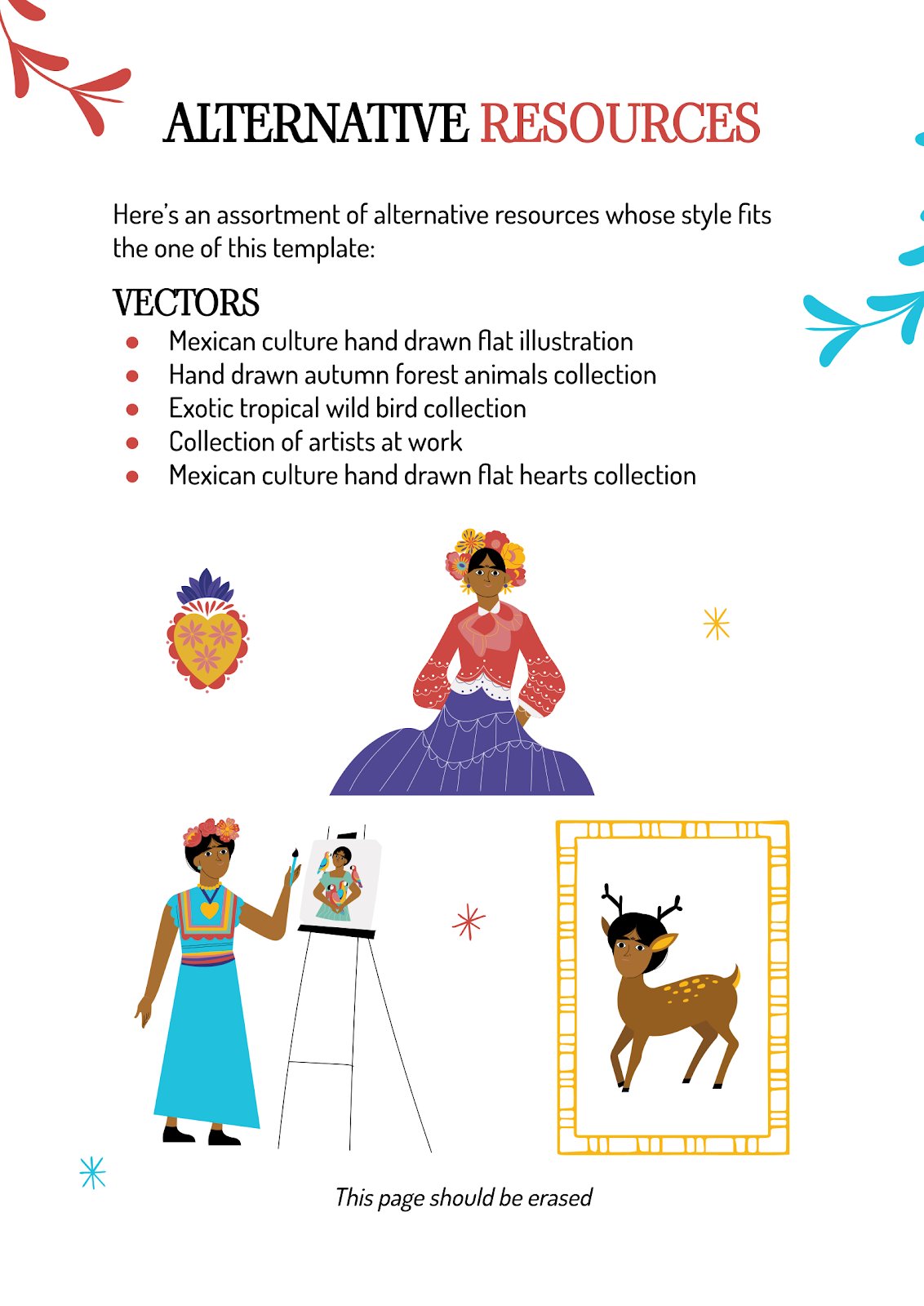 The artist Frida Kahlo Storybook | Google Slides & PPT