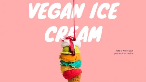 Free Google Slides & PowerPoint templates full of ice cream