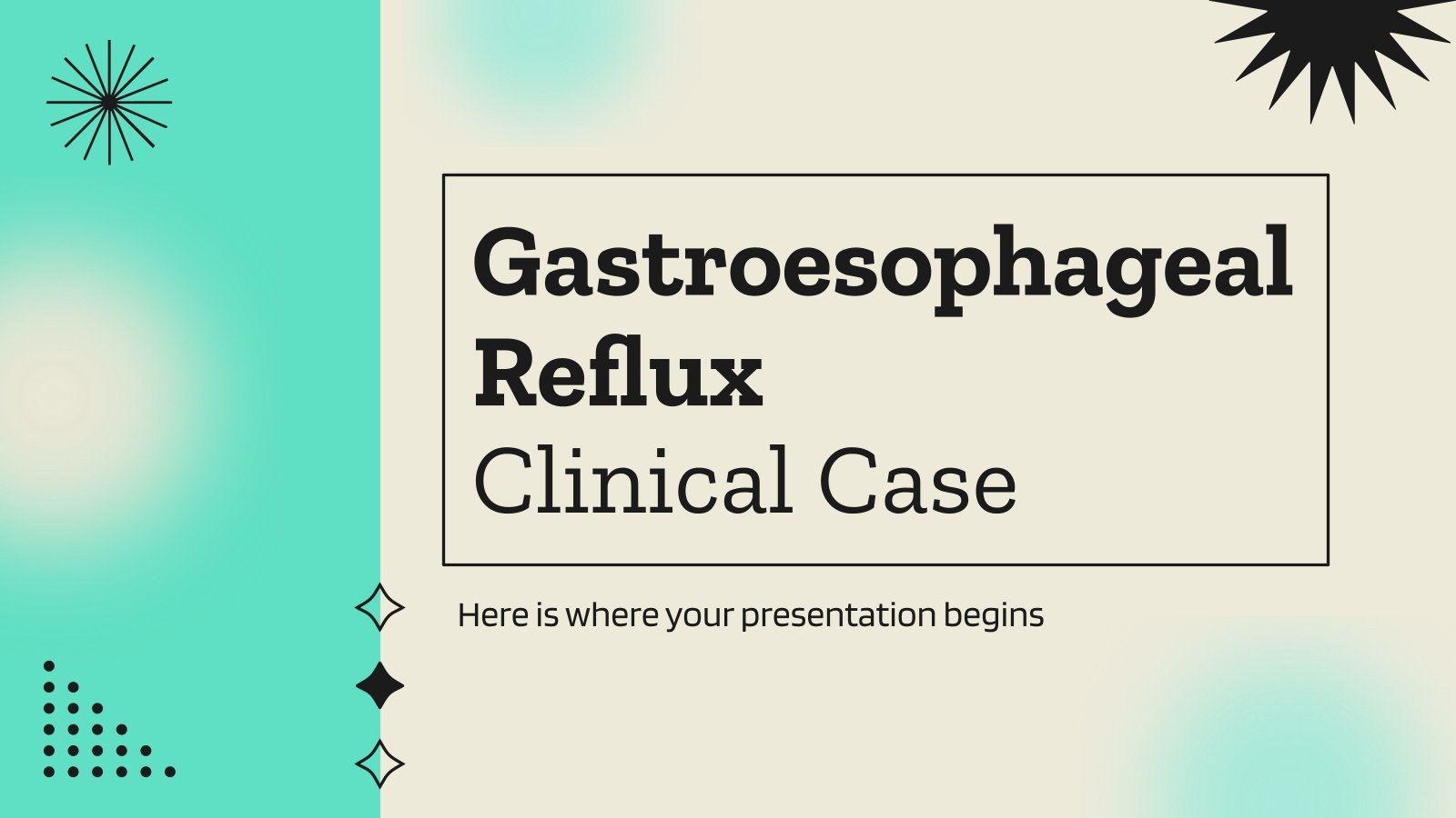 Gastroesophageal Reflux Clinical Case