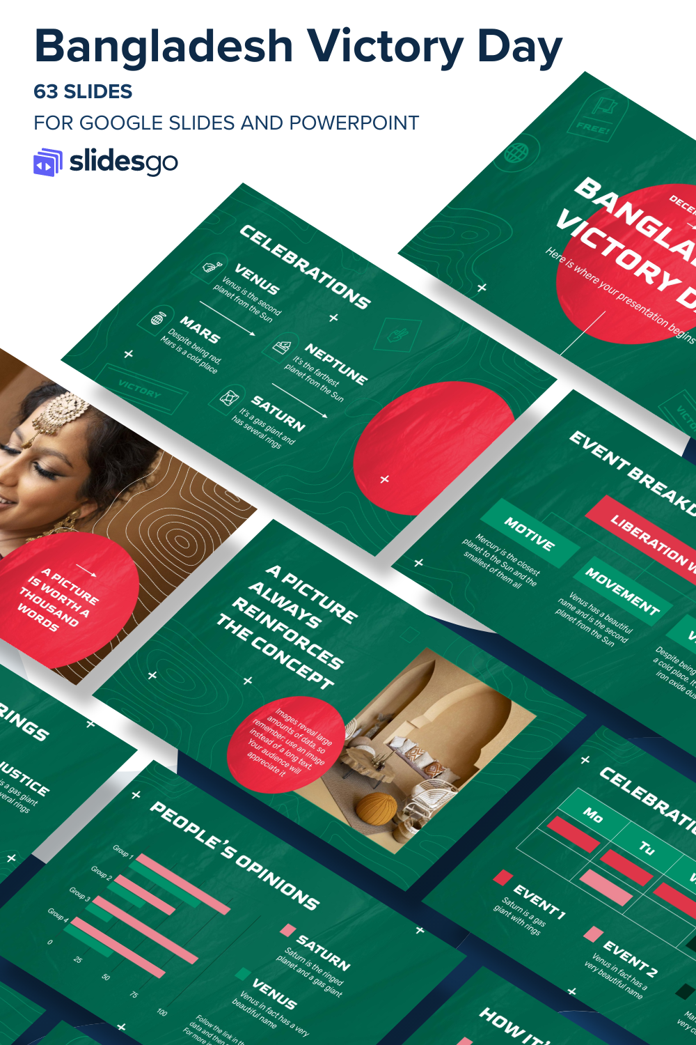 Bangladesh Victory Day | Google Slides & PowerPoint template