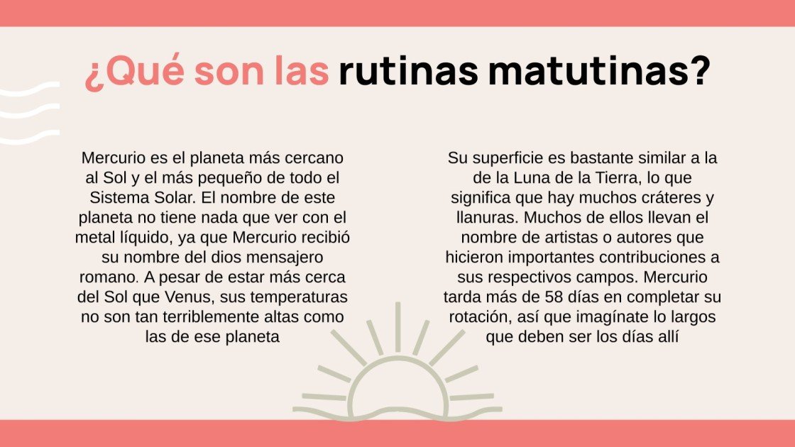 Costa Rica Vacation Morning Routine