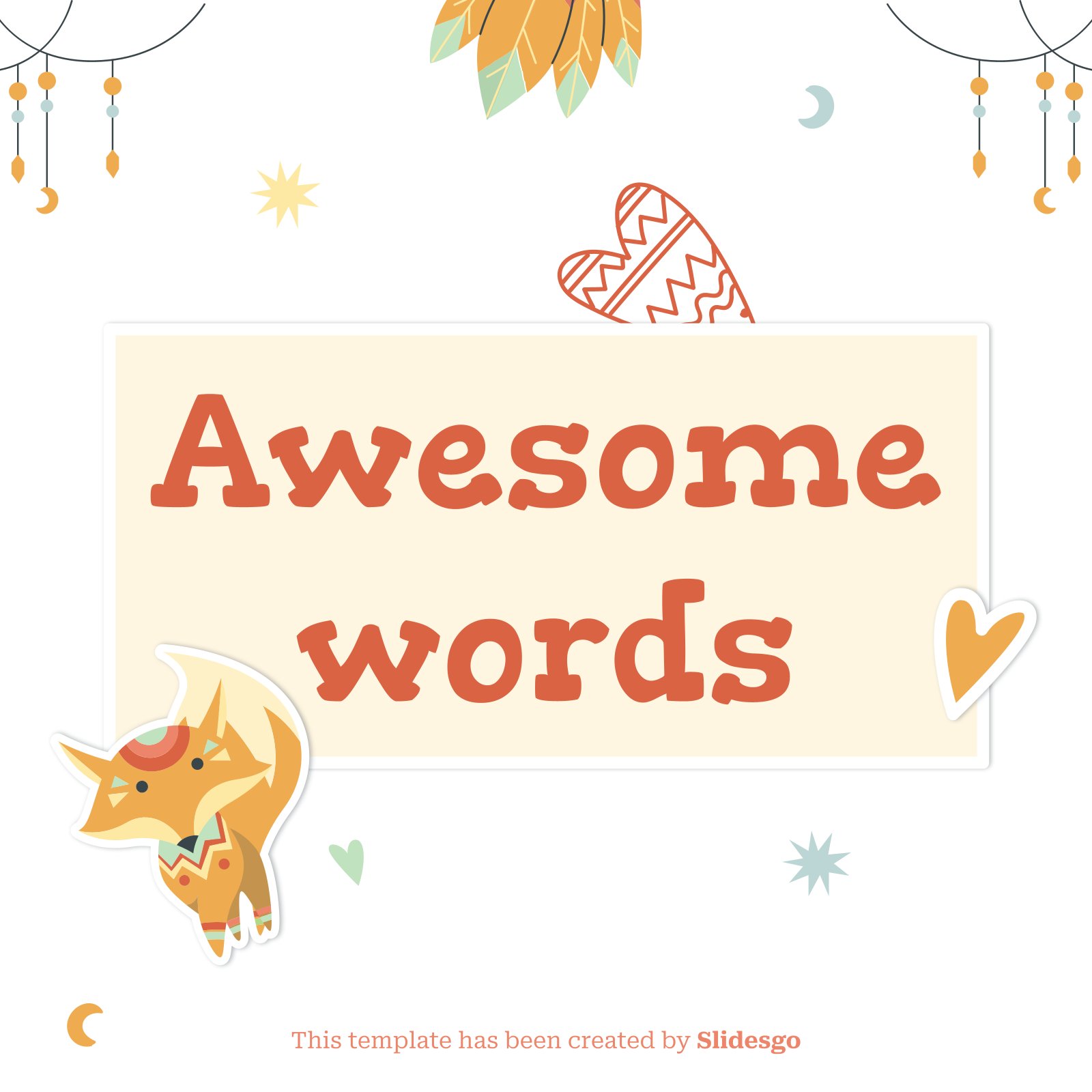 Cute Pastel Boho Animal Doodle IG Posts | Google Slides