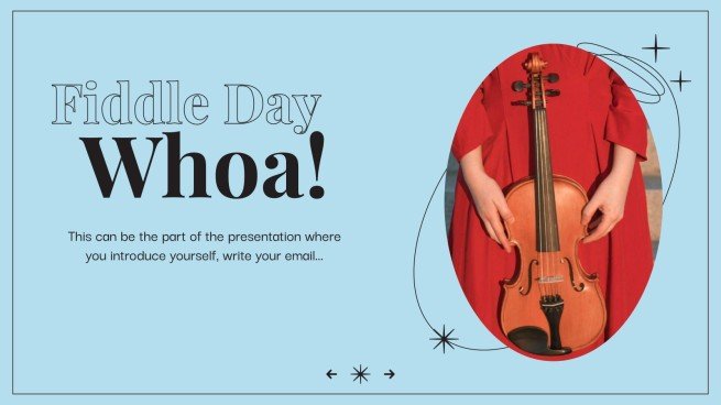 World Fiddle Day | Google Slides theme & PowerPoint template