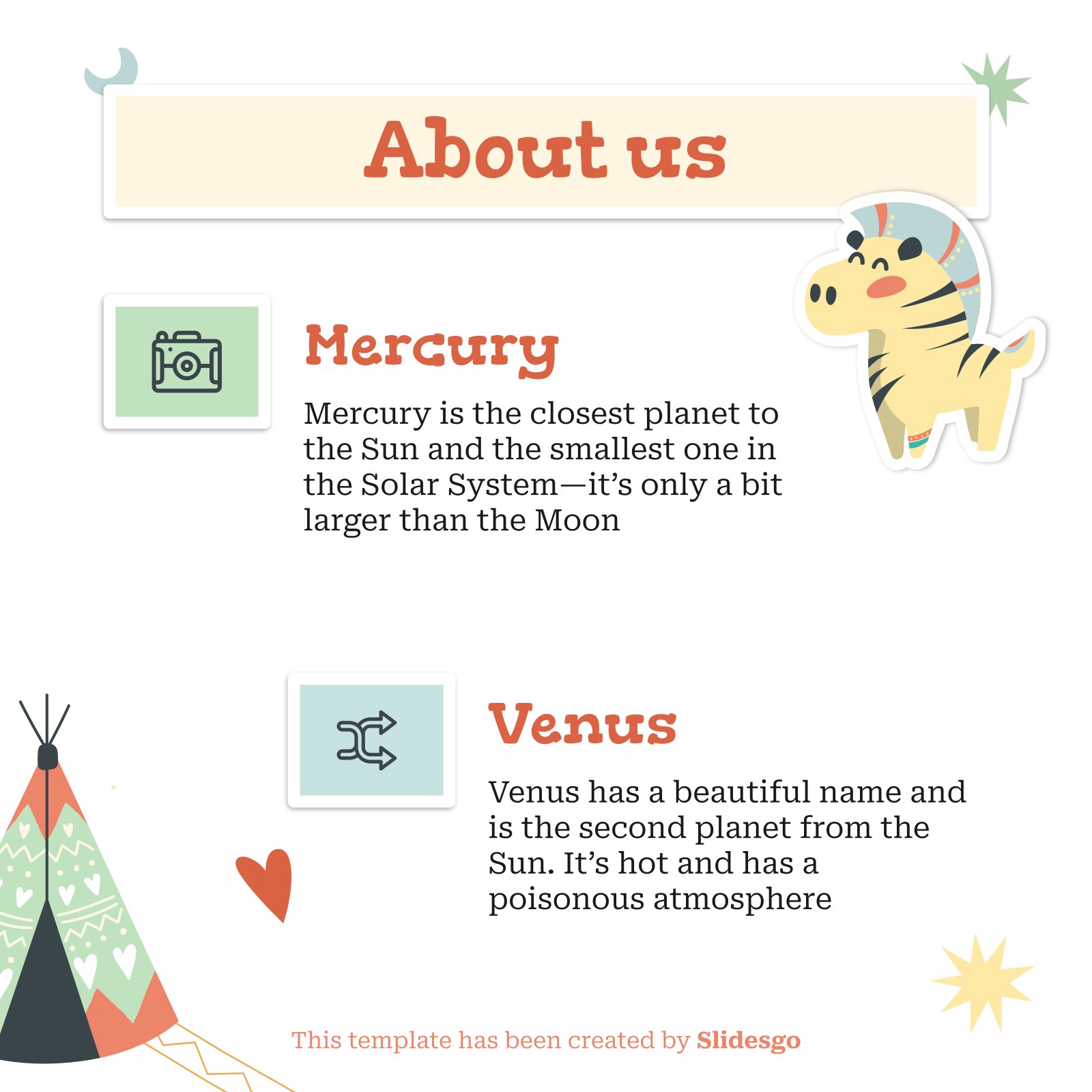 Cute Pastel Boho Animal Doodle IG Posts | Google Slides