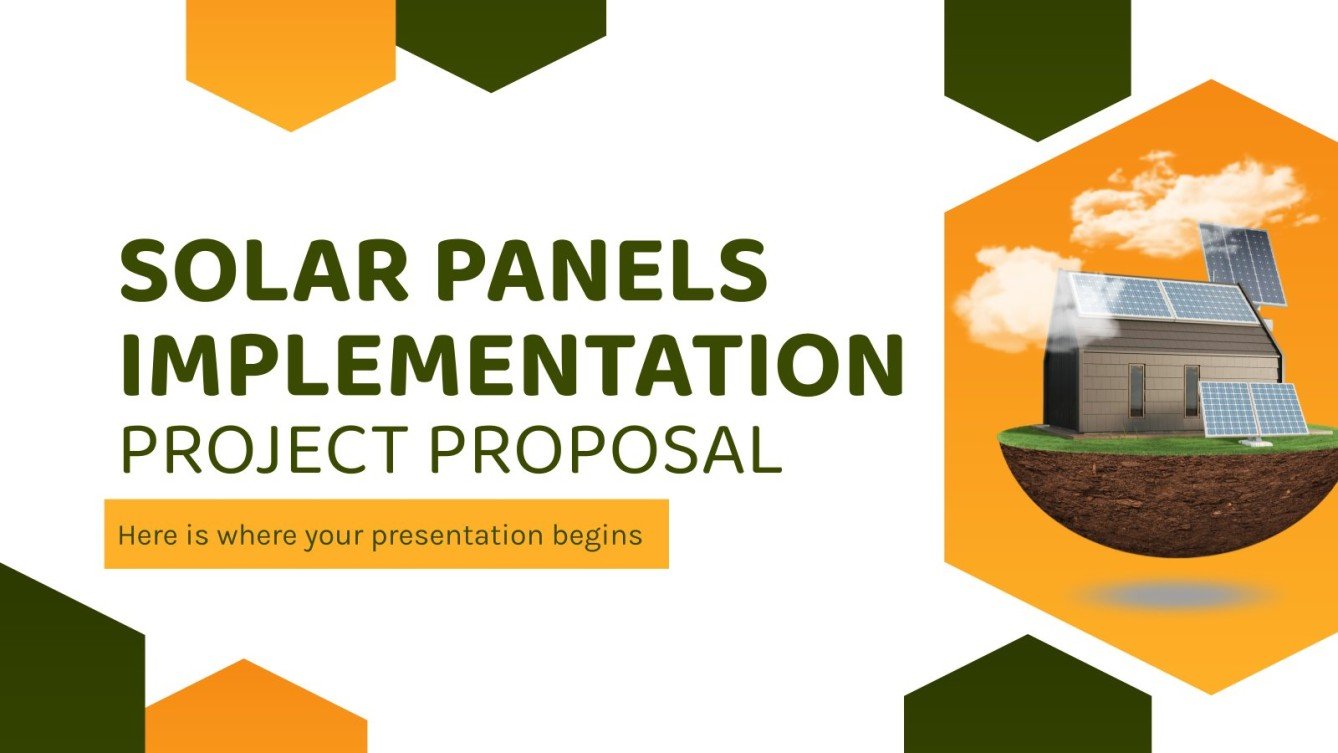 Solar Panels Implementation Project Proposal | Google Slides