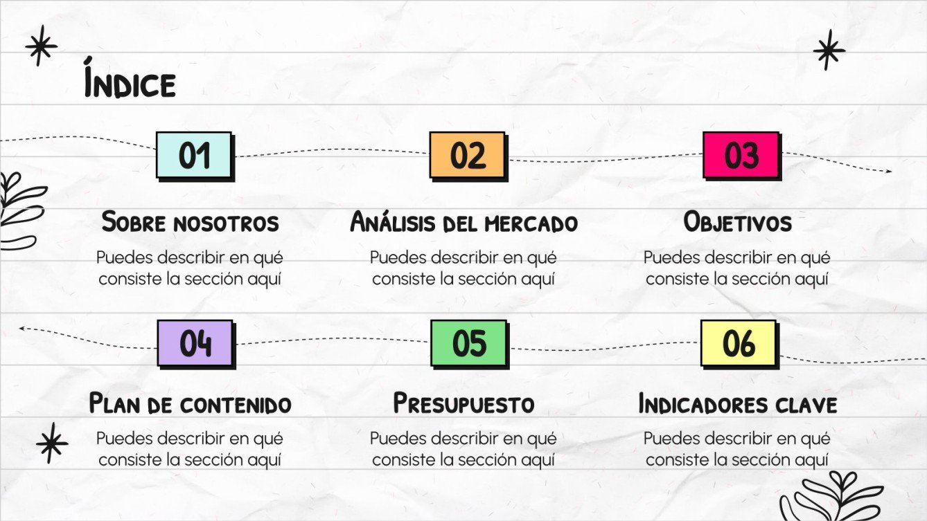 Colombian Influencer Social Media Doodle Theme