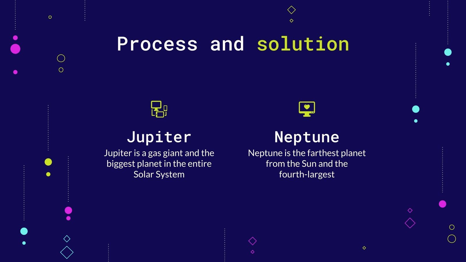 Geometric & Futuristic Style Computer Theme for College